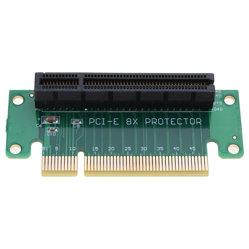 Pcie 8X to Pcie 8X 90 Degree Risers Card Steering Card PCIE Adapter ...