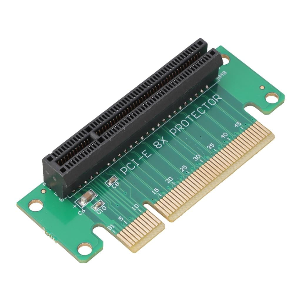 Pcie 8X to Pcie 8X Risers Card 90 Degree Risers Card Extension Slot ...