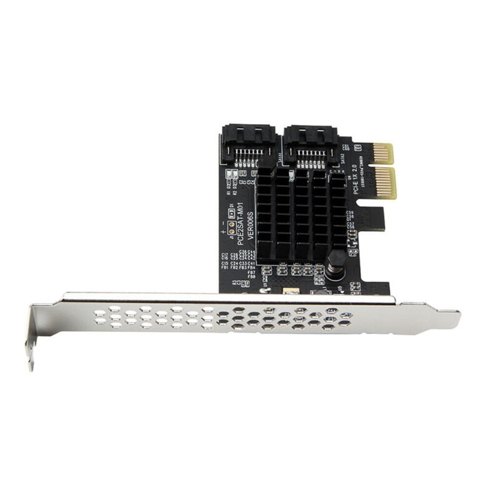 Pcie To Expansion Card Marvell 9125 Chip Pci Express To 2 Port 3.0 6Gb ...