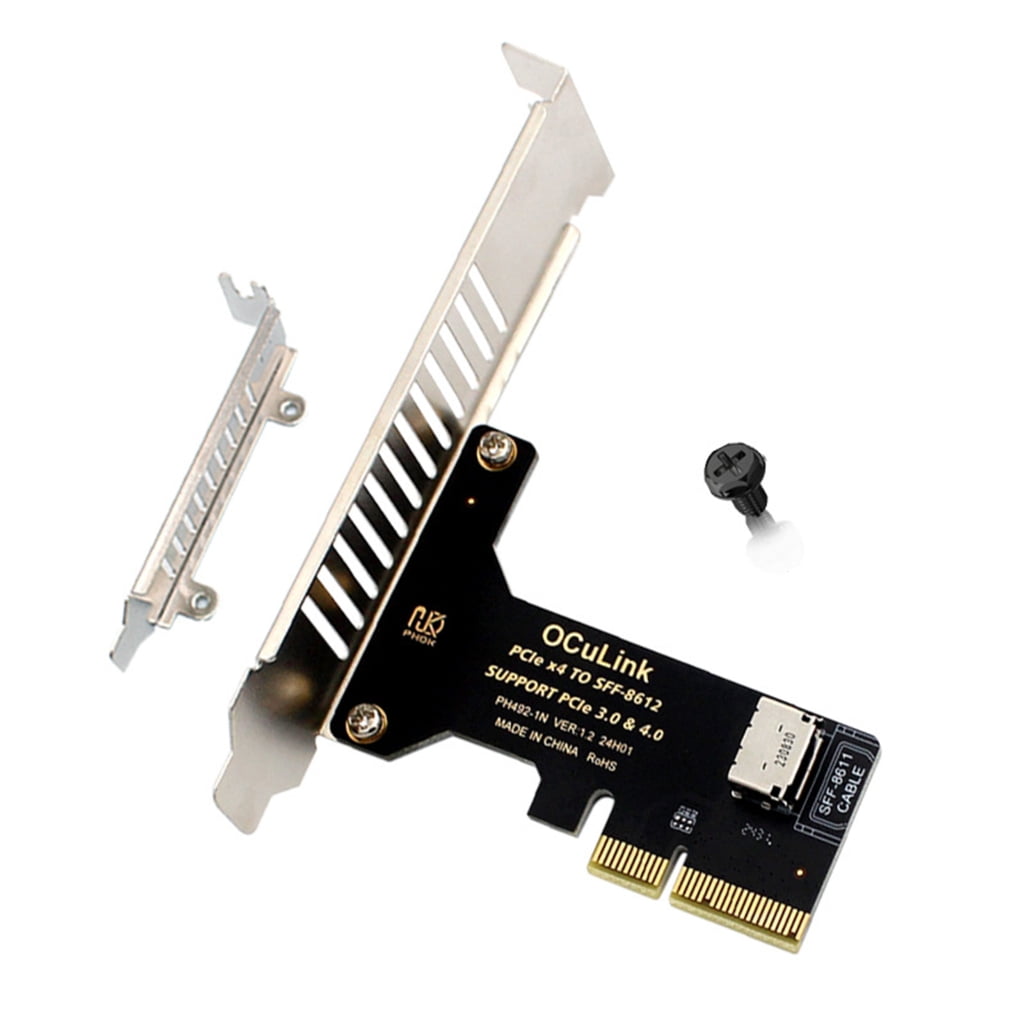 Pcie To SFF-8611 SFF-8612 Adapter Converter PCIE To Adapter Card PCIE U ...