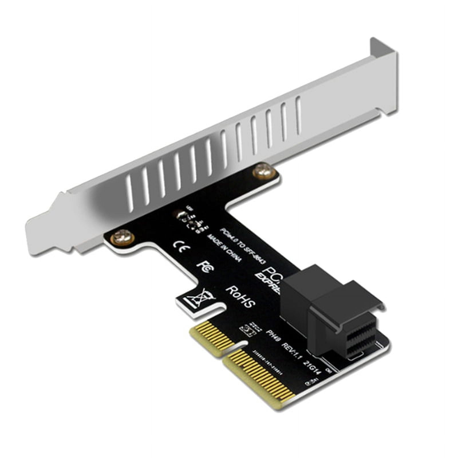 Pcie to SFF 8643 4X/8X Adapter Card 2 U.2 Port Card for Nvme SSD ...
