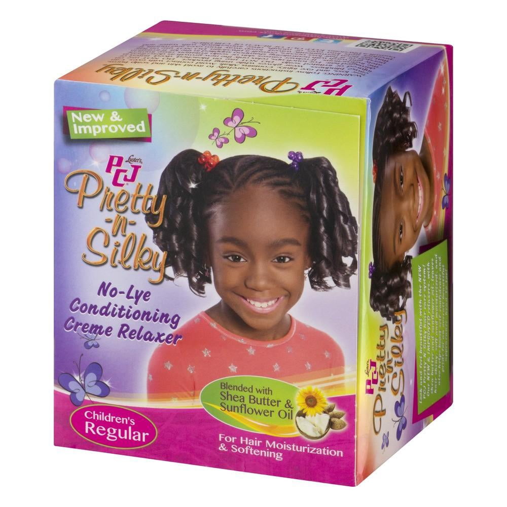 Pcj Pretty N Silky Relaxer No Lye Regular 2 Retouch,Pack of 12 ...