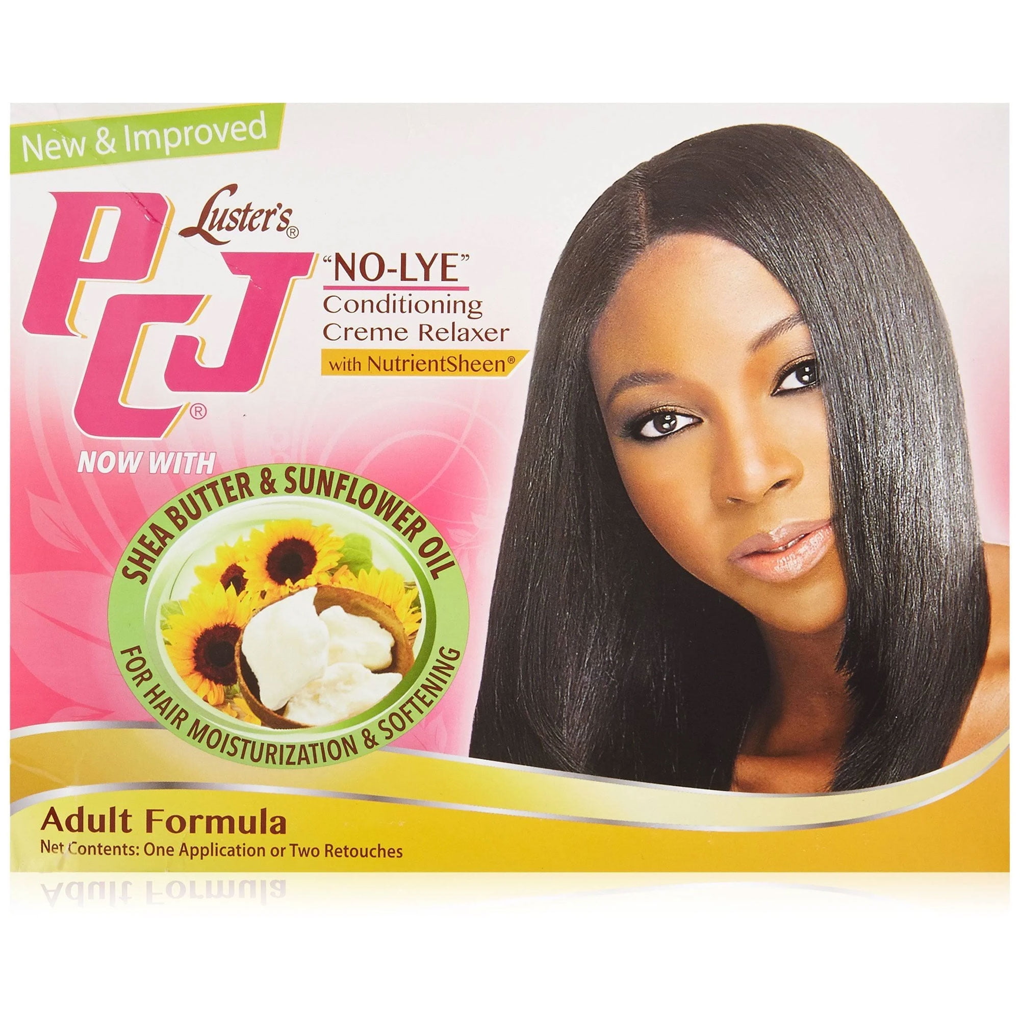 Pcj Relaxer Creme No Lye Adult Formula, Pack of 6 - Walmart.com