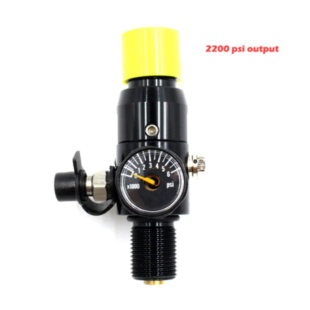 Pcp Air Compressors Hpa 4500Psi Tank Regulator Valve Output Pressure ...