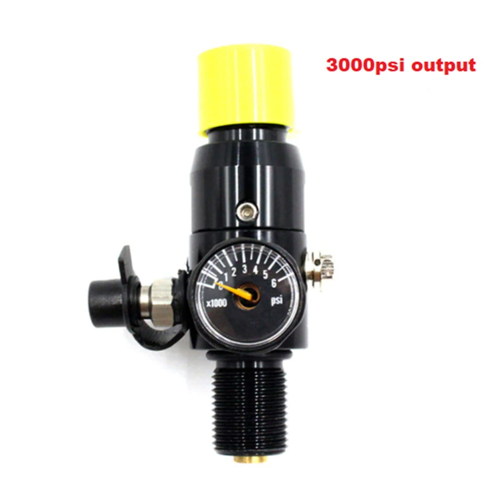 Pcp Air Compressors Hpa 4500Psi Tank Regulator Valve Output Pressure ...