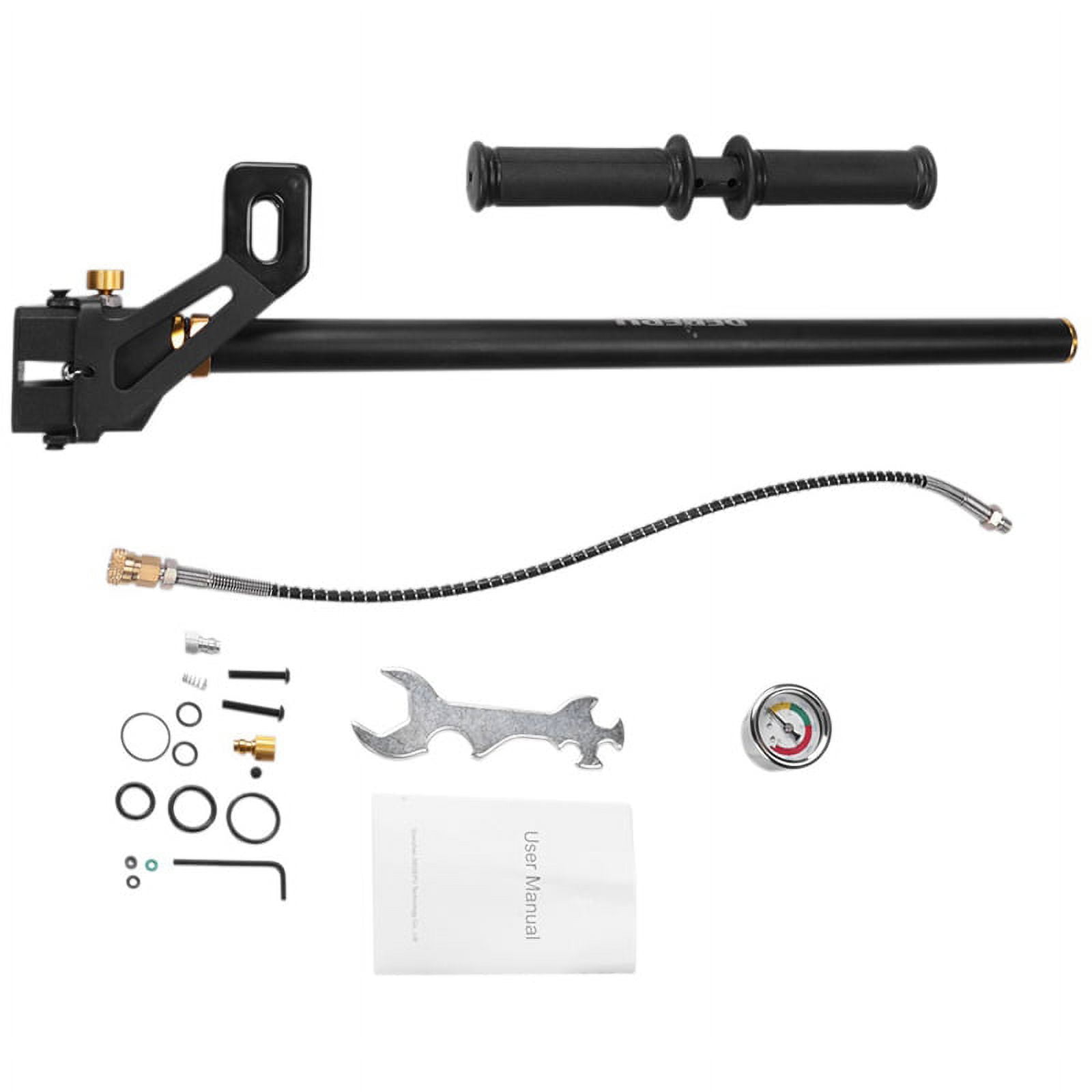 Pcp Pump 4 Four Stage High Pressure Hand Pump Operated Air Pump 30Mpa 4500Psi Tank Car Bike Air ...