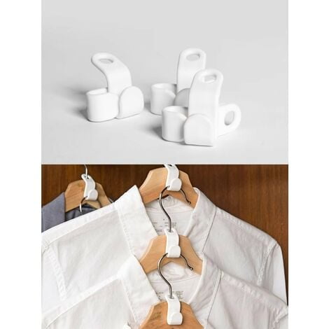 Pcs Clothes Hanger Connector Hooks,Cascading Hanger Hooks Extension ...