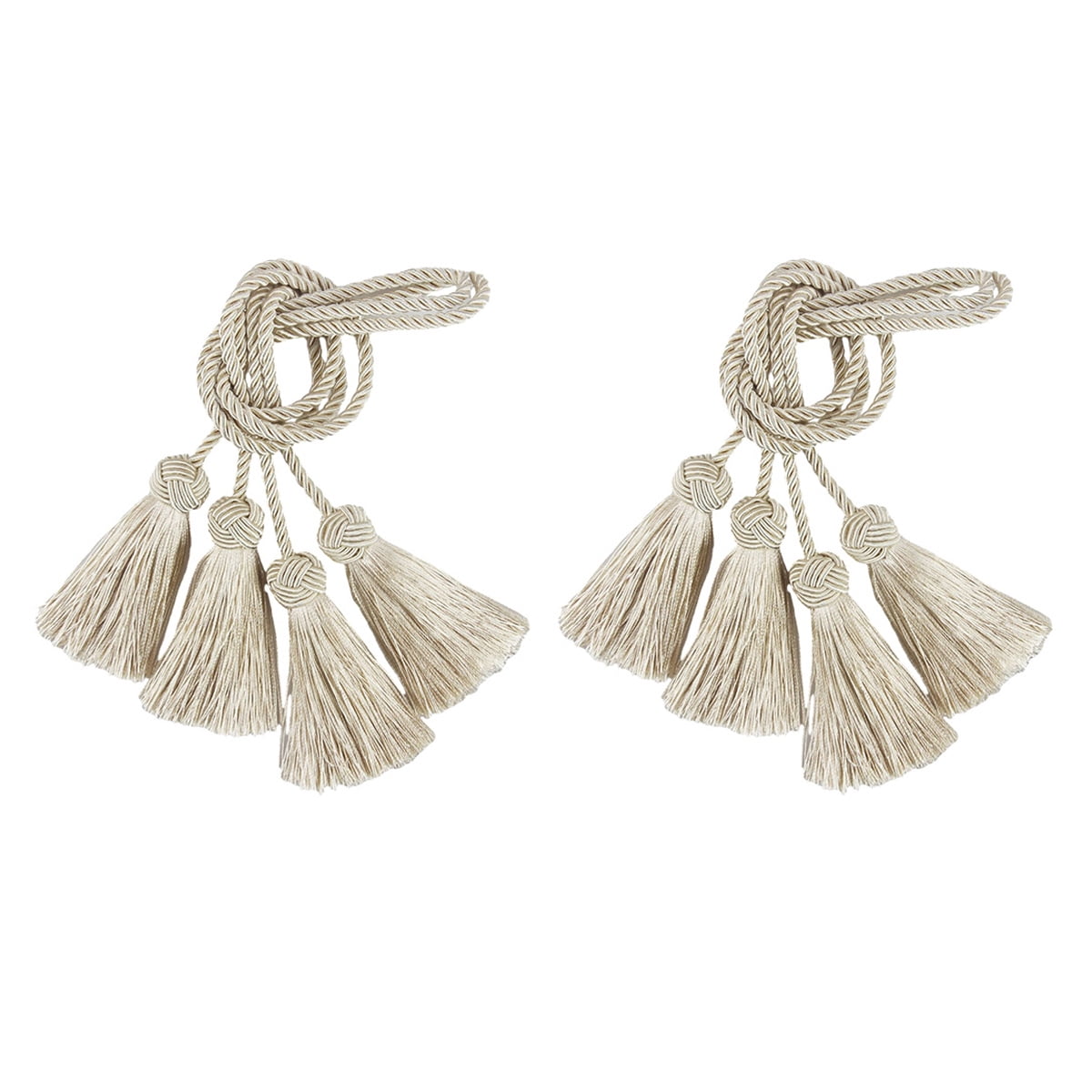 Pcs Handmade Curtain Tiebacks Decorative Curtain Tiebacks Ropes Tie ...