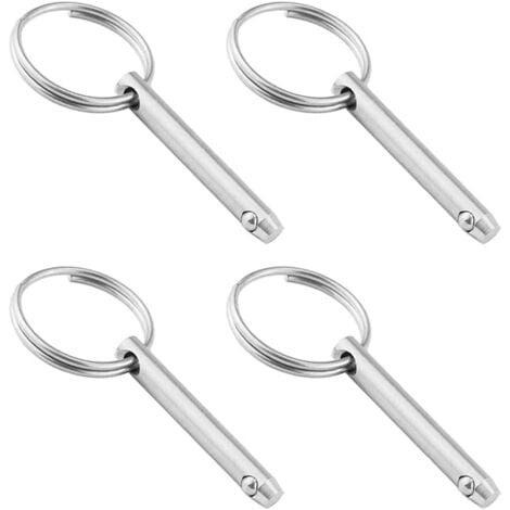 Pcs Quick Release Ball Pins, 316 Stainless Steel 6.3mm Diameter Quick ...