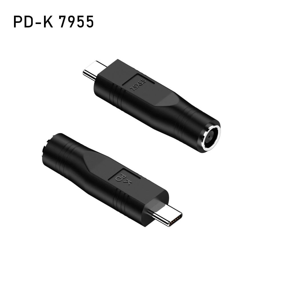 Pd-K 7955 Female Type-C Male Input To Female Output Pd100w Adapter ...