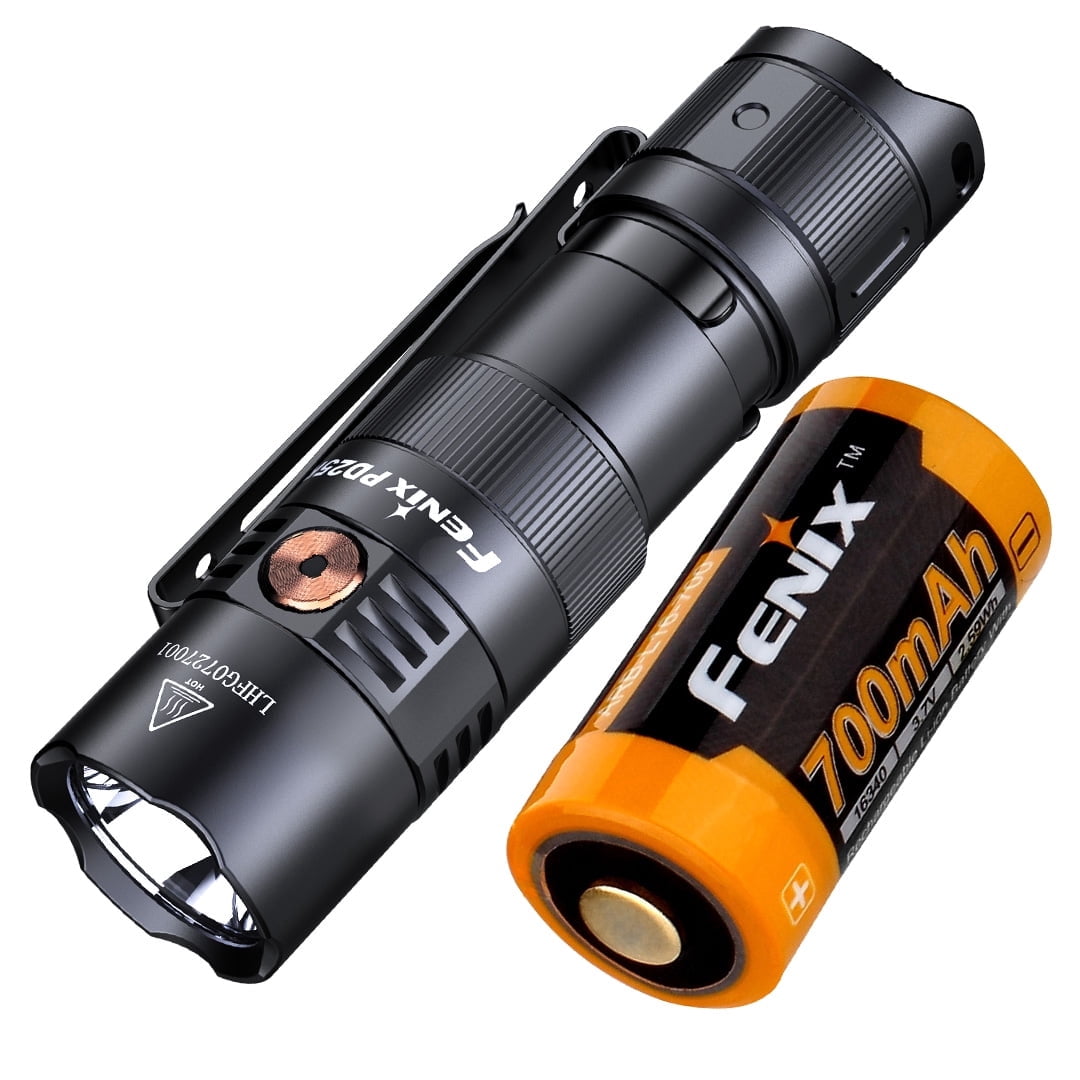 Fenix PD25R 800 Lumen Rechargeable EDC Flashlight - Walmart.com