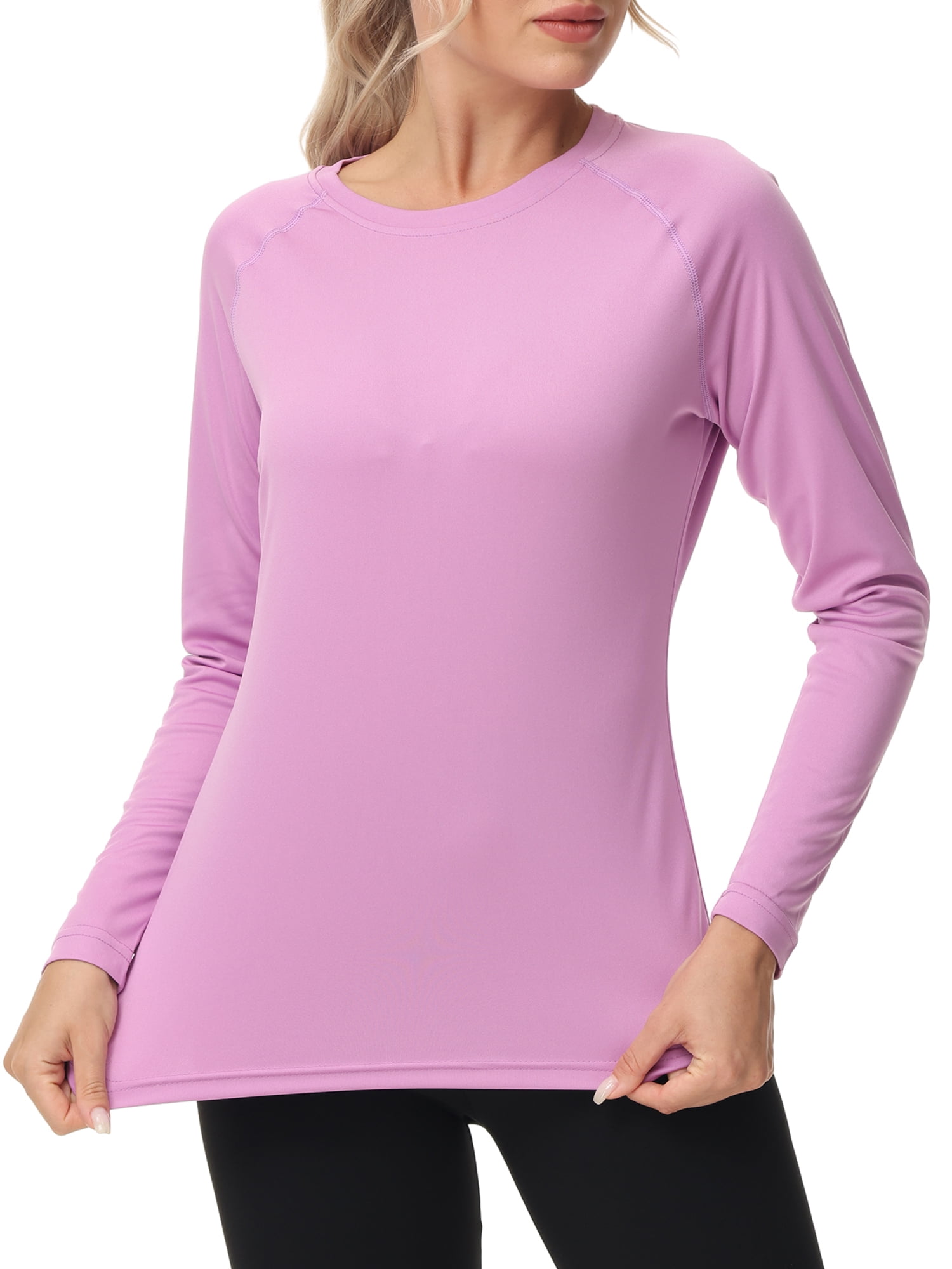 Weilanxin Women's UPF 50+ Sun Shirts, Long Sleeve UV Protection Rash Guard, Quick Dry Hiking Top ...