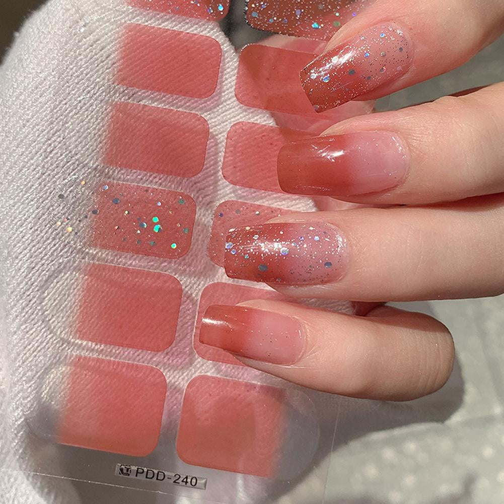 YUEYAN Nail Art Stiers SelfAdhesive DIY Stylish Nail Wraps J7B0 Full ...