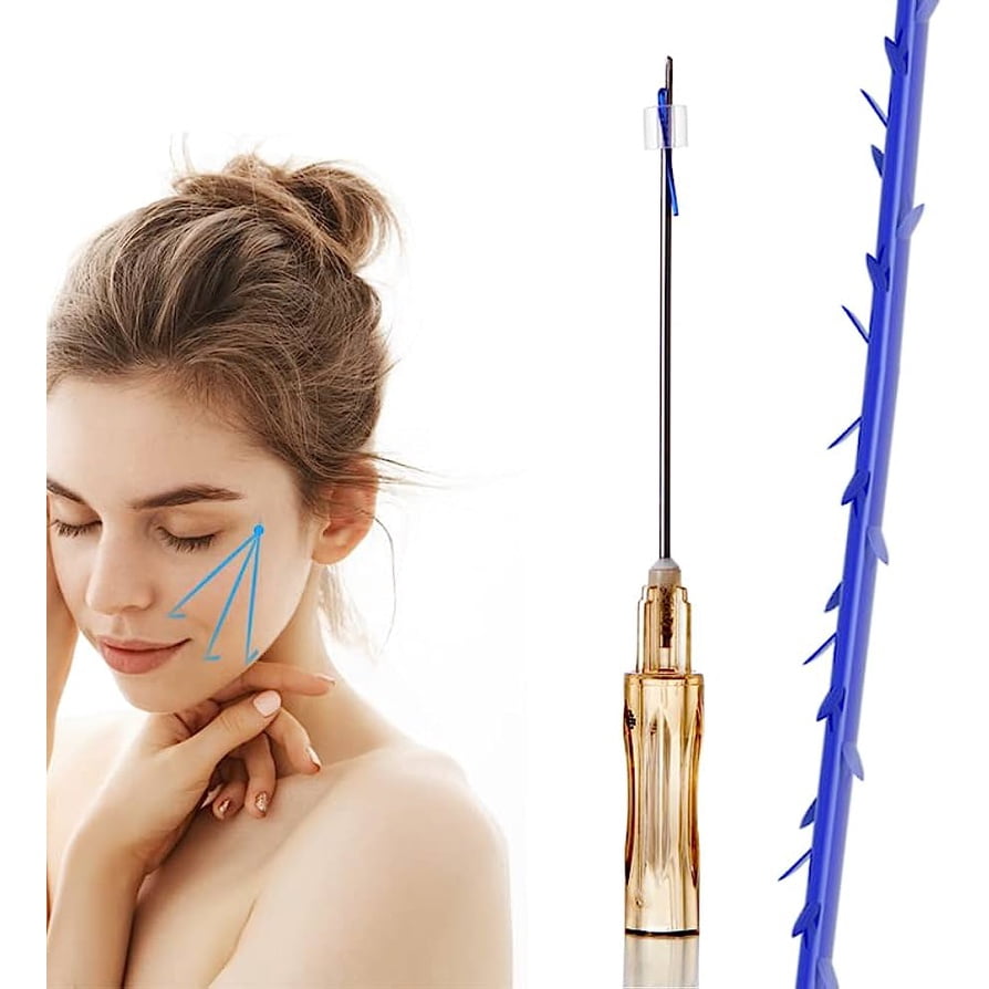 Pdo Pcl Cog 6D W 18G100MM W-Type 360R Bidirection Cog for Face Lift, 20pcs (PCL) - Walmart ...