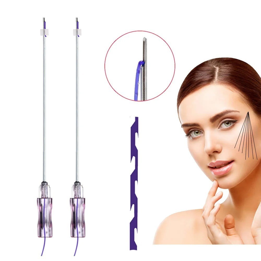 Pdo Pcl Molding Cog Threads, Pdo Cog Threads 18G100mm, Age-Defying Lift, W-Type, 20pcs (PCL ...