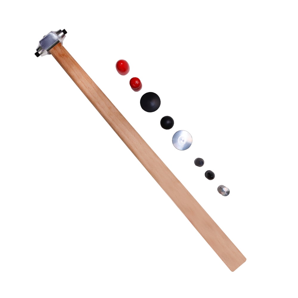 Pdr Tools Hammer Set 8 Pieces Paintless Dent Repair Steel Head ...