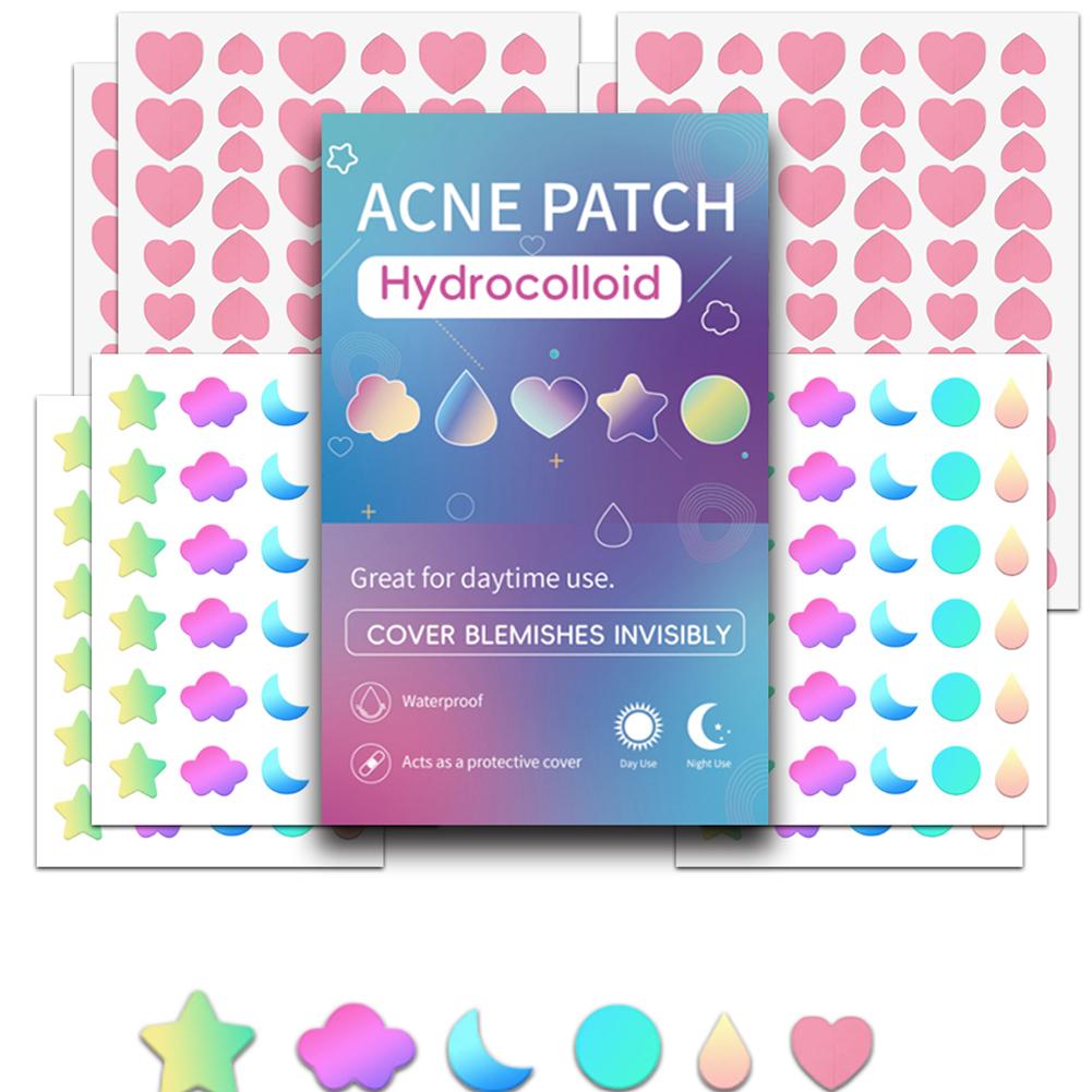 Pe 360Pcs Color Set Acne Patch Mild Non-Irritating Lighten Acne ...