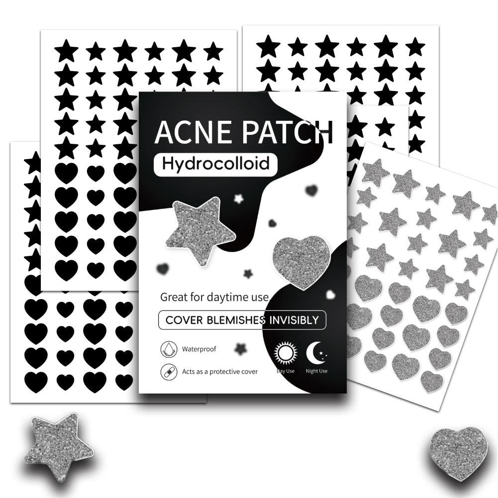 Pe Black And White Box 276pcs Color Set Acne Patch Mild Non-Irritating ...