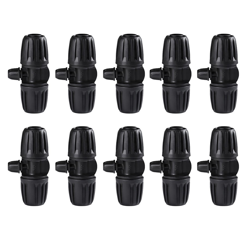 Pe Pipe Lock Tee Joint 4/7 Water Pipe Irrigation Irrigation Pipe Joint ...