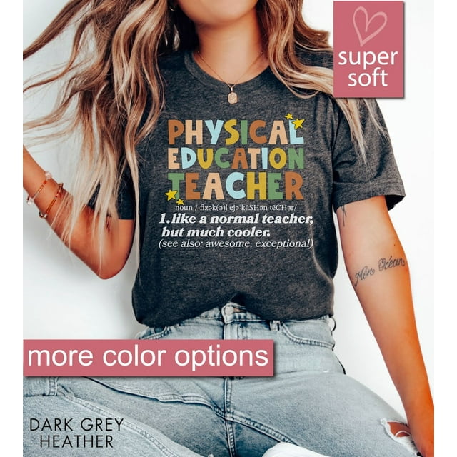 Pe Teacher Shirt, Physical Education, Gym Teacher Gift, Coach Shirt, PE ...