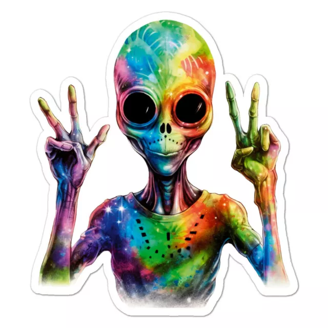 Peace Alen Sticker Indoor Outdoor Phone Decal Water Bottle Stickers Car ...