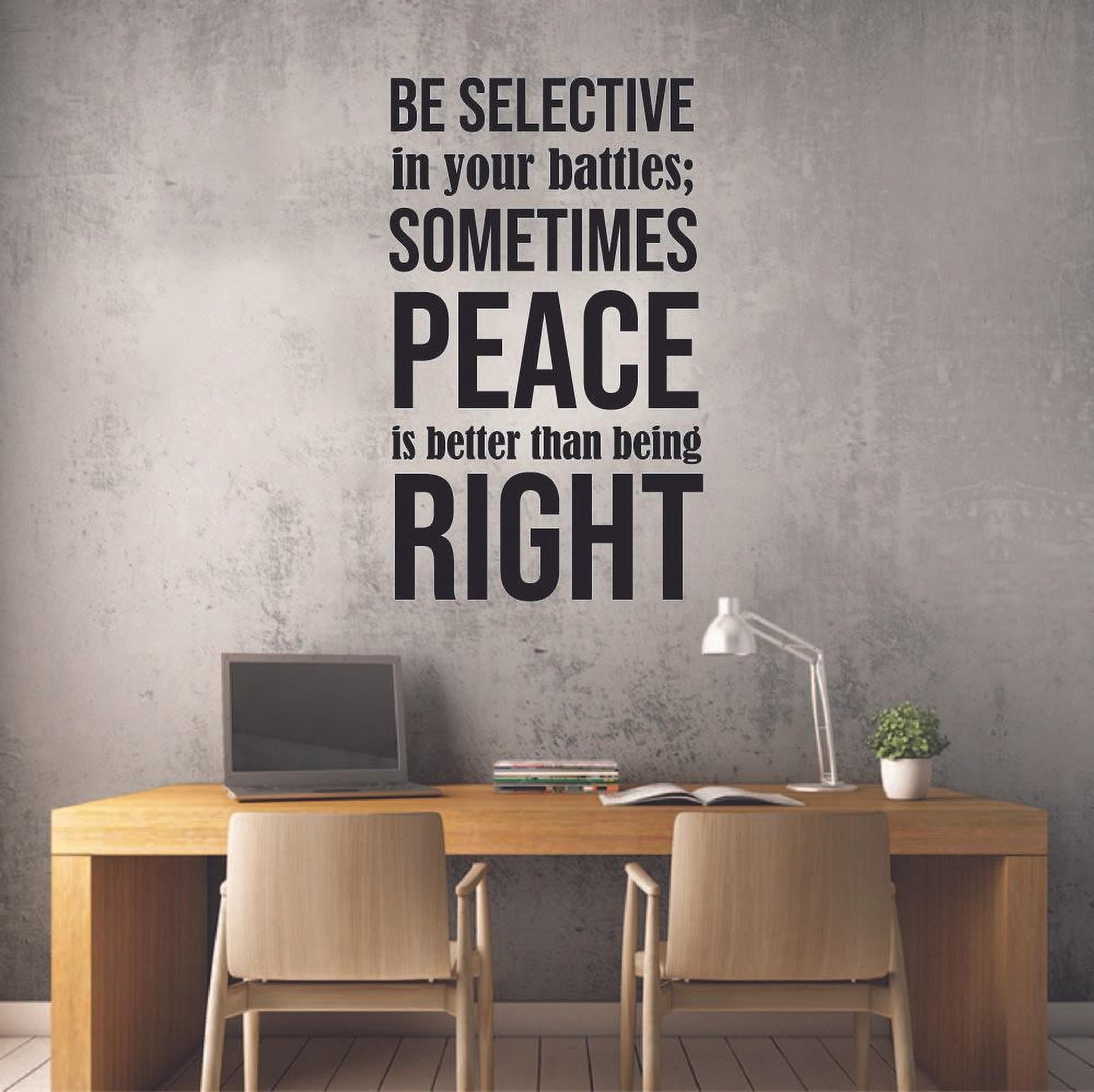 Peace is Better Indian Indians Native American Quote Tribe Quotes Wall ...