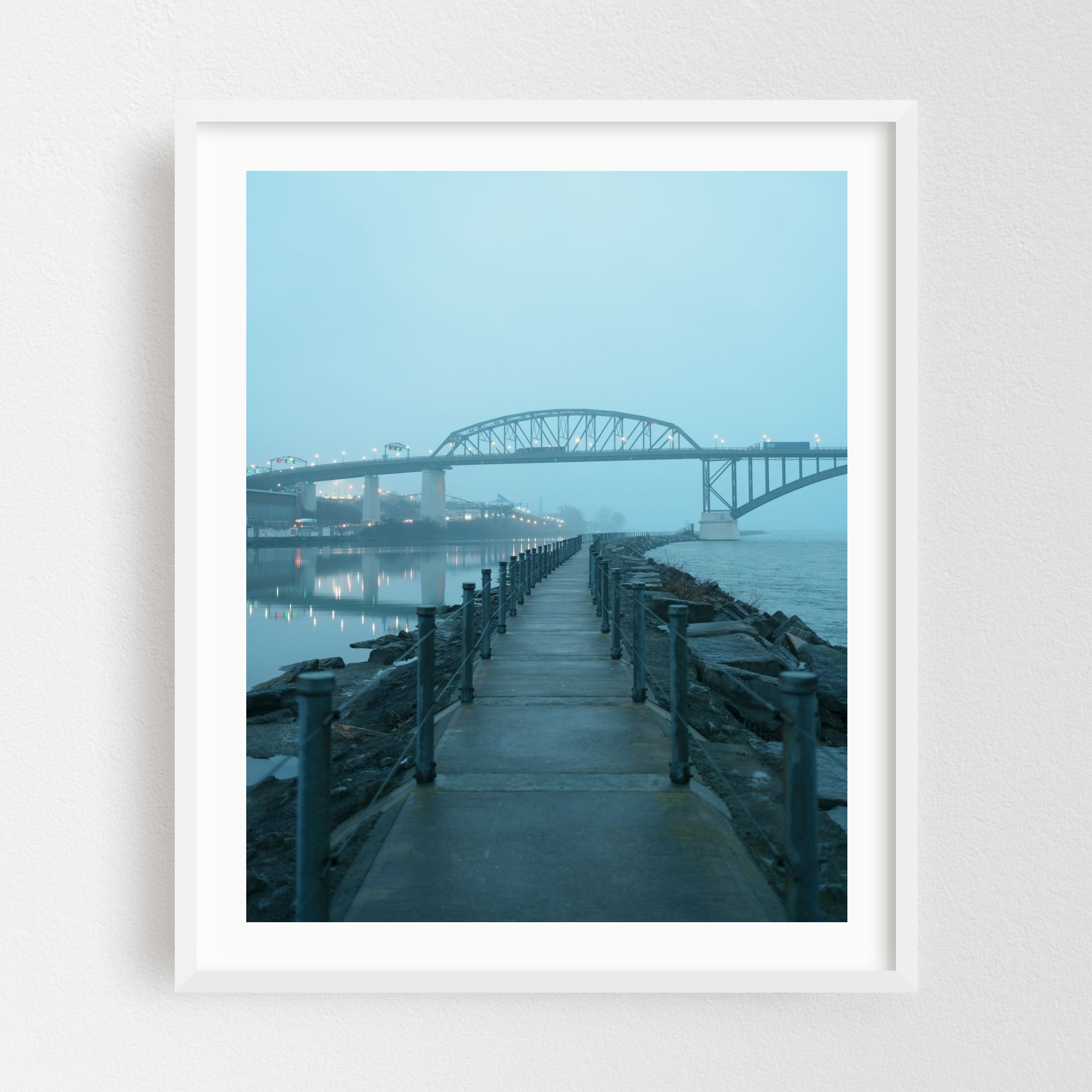 Peace Bridge, Buffalo 02 - Buffalo New York Photography Bridge Water Scenic Cityscape ...
