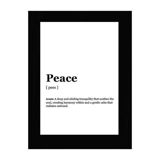 define peace and tranquility