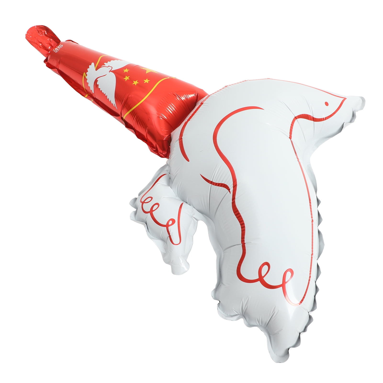 GOOHOCHY Dove Shaped Balloon Pump Handheld Doves for Weddings Birthdays ...
