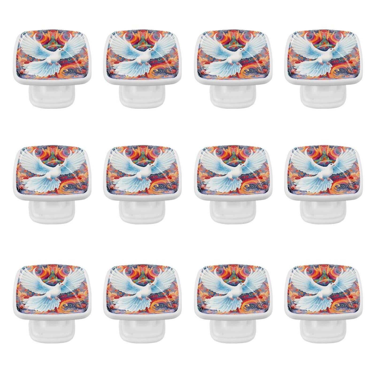 Peace Dove Kitchen Cabinet Knobs 12 Pack Drawer Knobs Cabinet Hardware ...