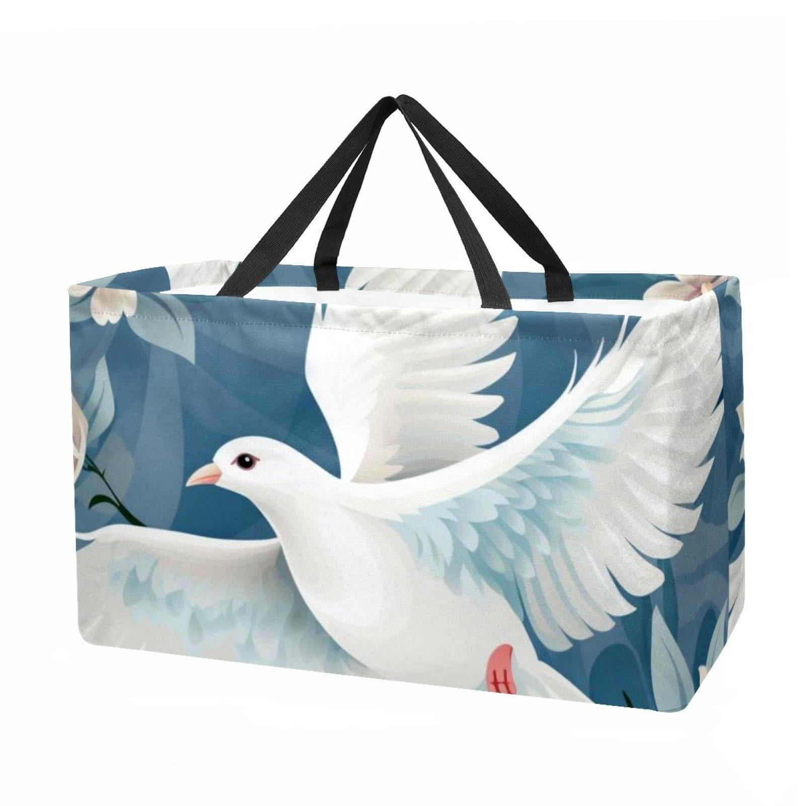 Peace Dove Large Capacity Reinforced Oxford Cloth Storage Bin ...