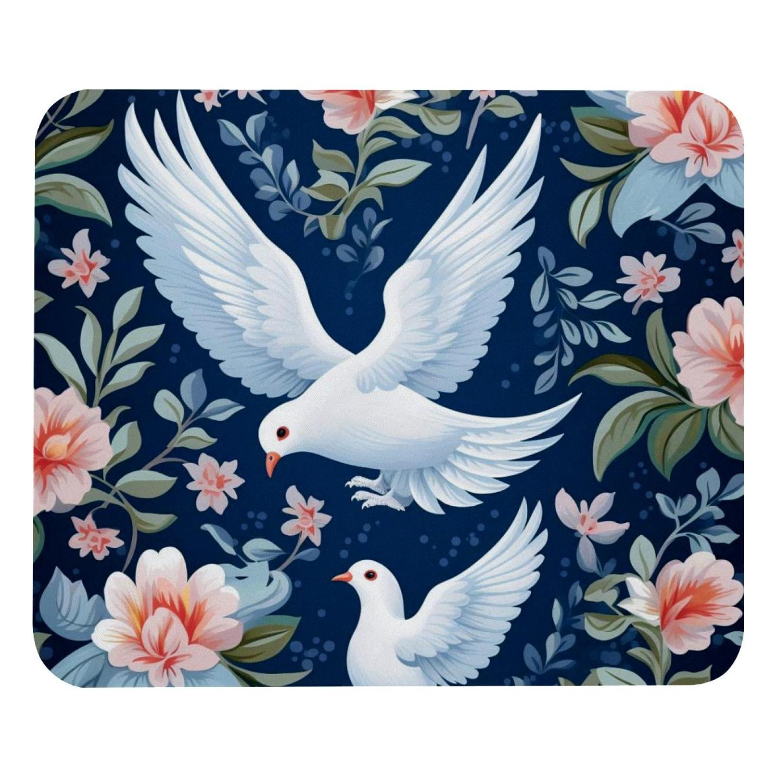 Peace Dove Mouse Pad for Wireless Mouse Home Office Desk Laptop with ...