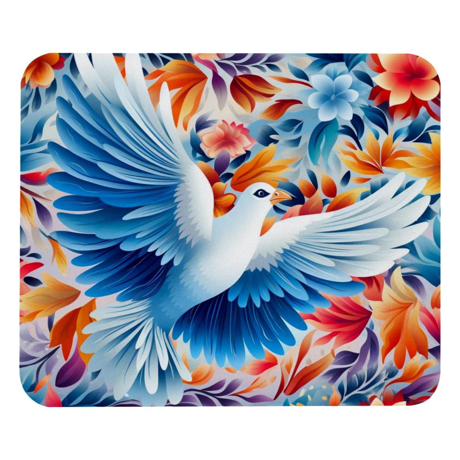 Peace Dove Mouse Pad for Wireless Mouse Home Office Desk Laptop with ...