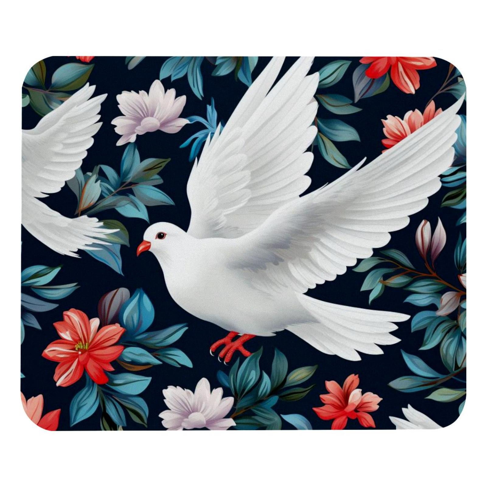 Peace Dove Mouse Pad for Wireless Mouse Home Office Desk Laptop with ...