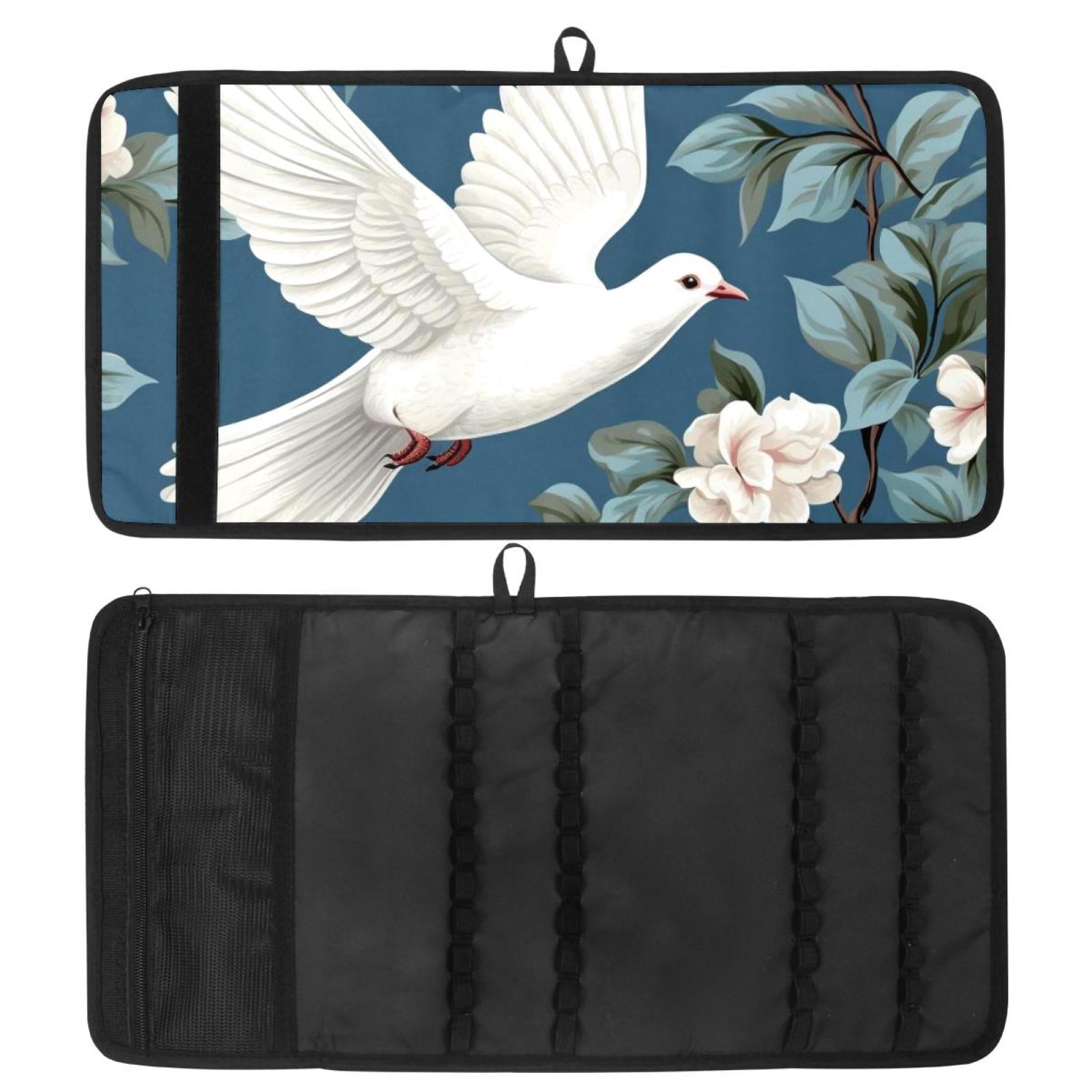 Peace Dove Polyester Oxford Cloth Pencil Case Organizer, 26x50.5 cm/10 ...