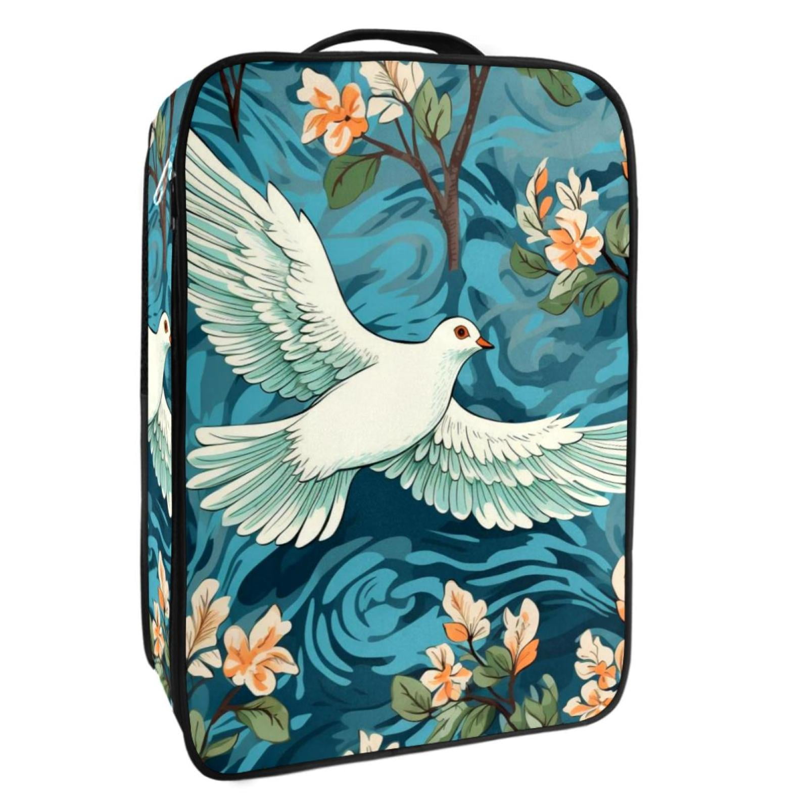 Peace Dove Polyester Shoe Boxes Organizer, 23x31cm/9x12in Closet ...