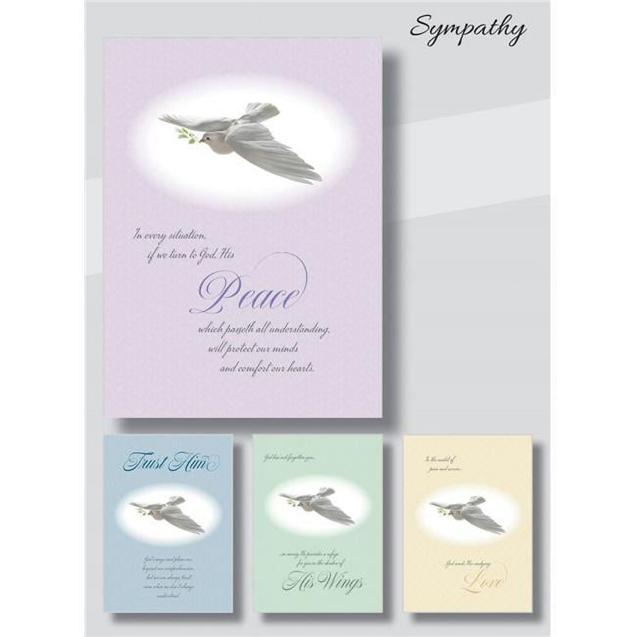Peace Doves Sympathy Cards, Box Of 12 - Walmart.com