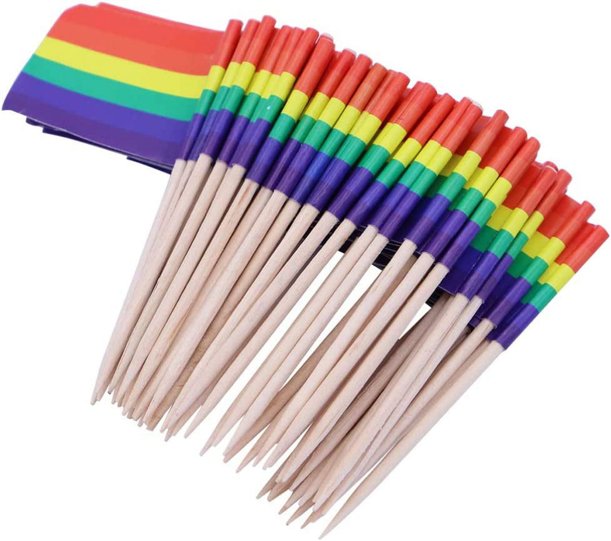 Peace Flag 150pcs Rainbow Flags Toothpick Flag Mini World Flags ...