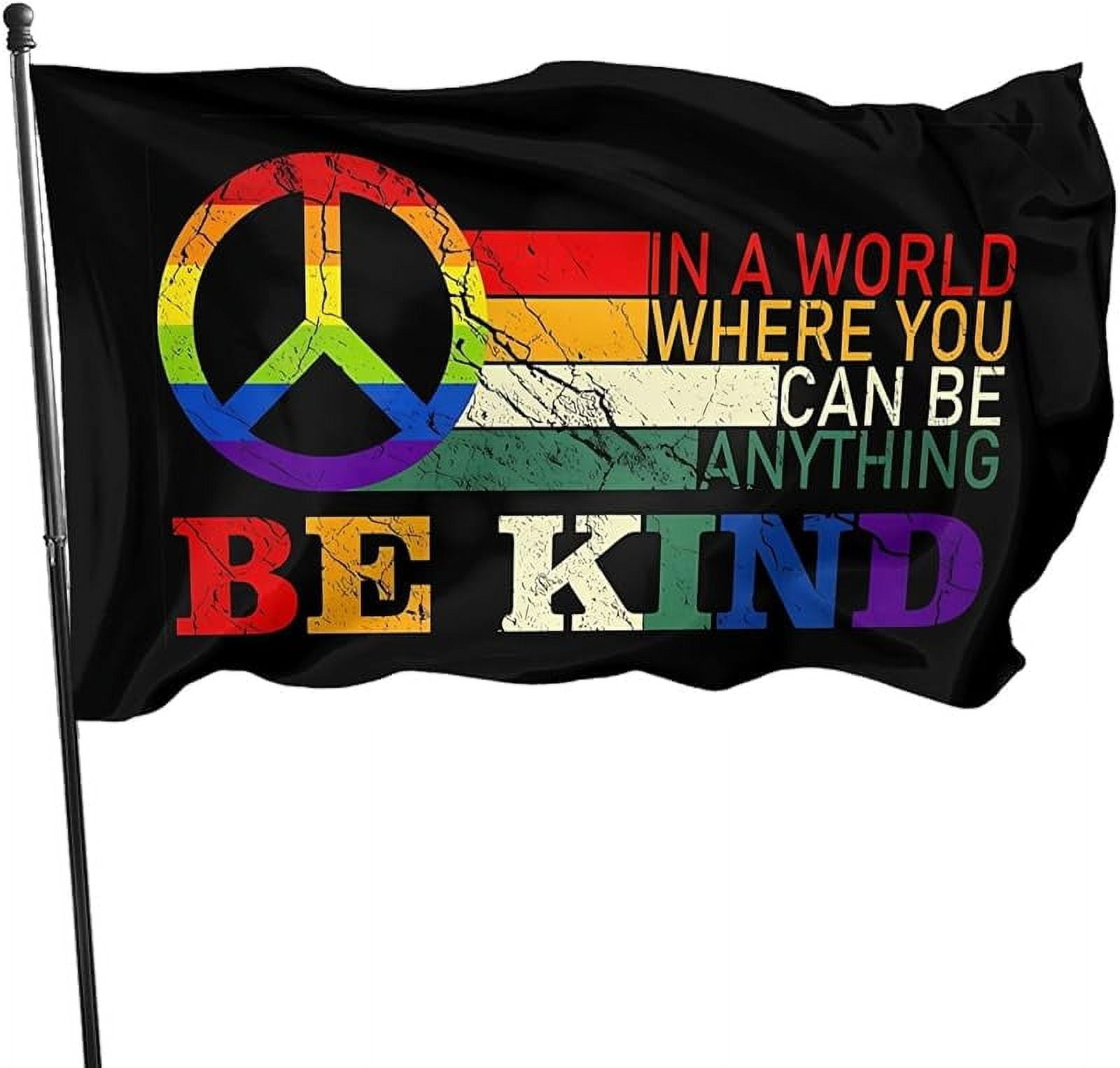 Peace Flag 3x5 Feet Anti-Fading Outdoor Indoor with Metal Grommet Peace ...