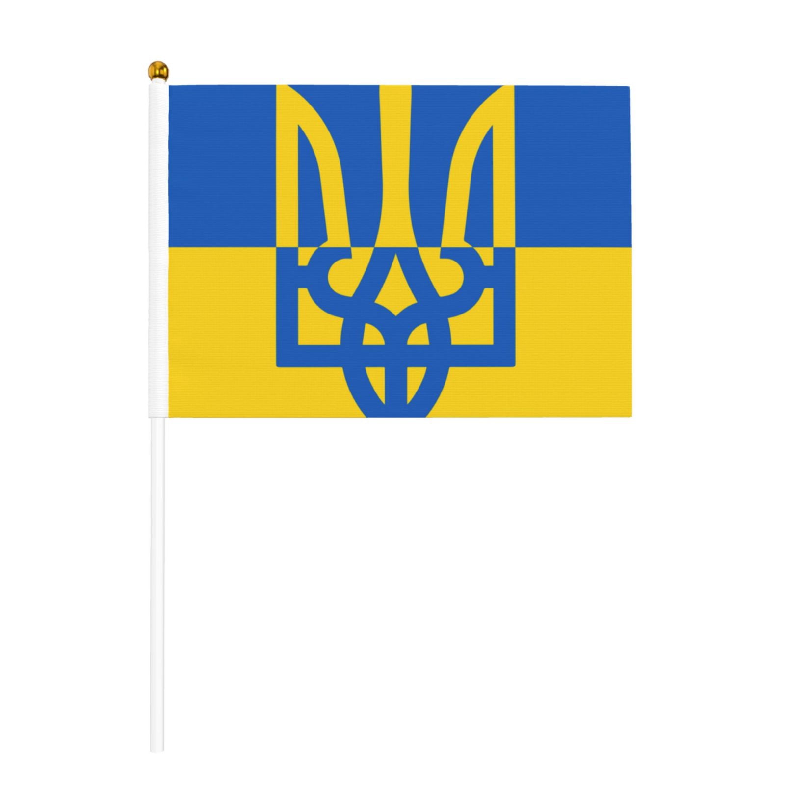 Peace For U-kraine Flag Small Mini Hand Held Flags Small Miniature ...