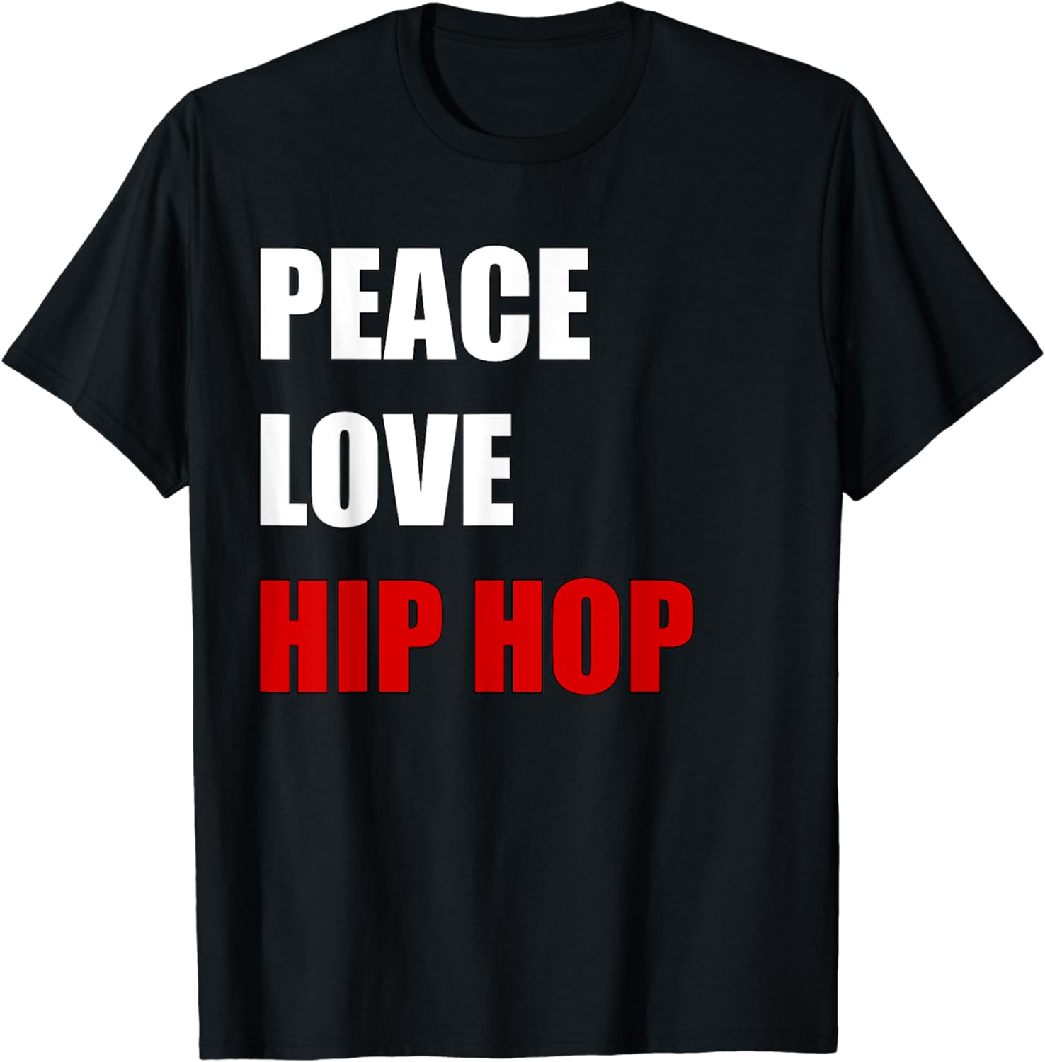 Peace Love Hip Hop Dance T Shirt - Men, Women, Boys & Girls - Walmart.com
