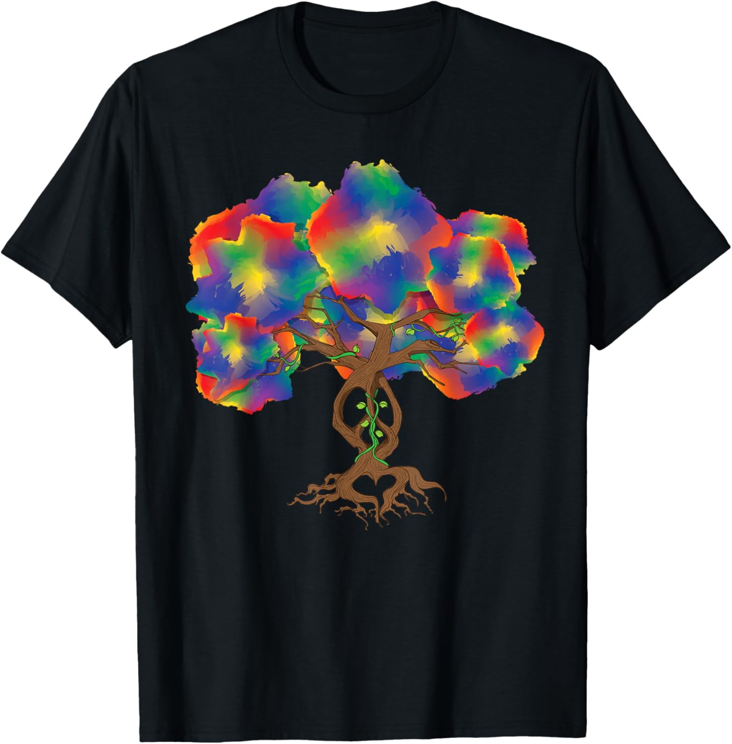 Peace Love Hippie Tree of Life Arbor Earth Day Hippie T-Shirt - Walmart.com