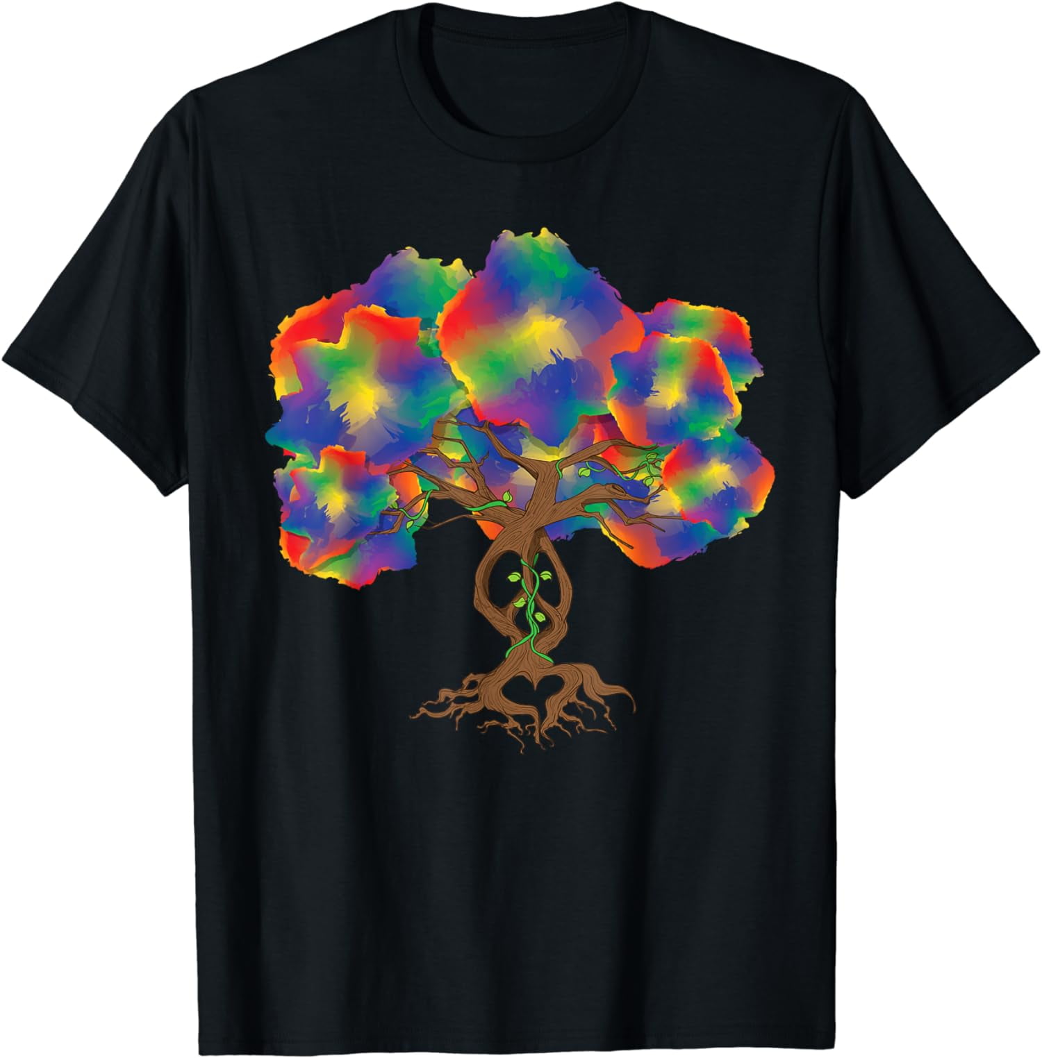 Peace Love Hippie Tree of Life Arbor Earth Day Hippie T-Shirt - Walmart.com