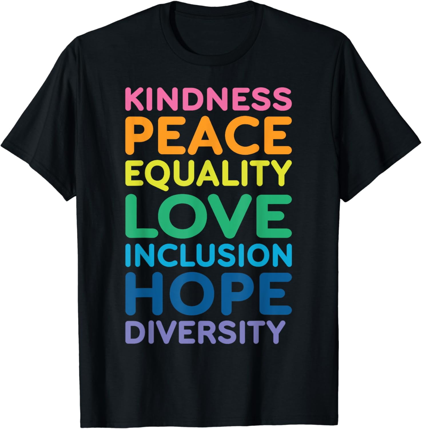 Peace Love Inclusion Equality Diversity Human Rights LGBTQ Funny ...