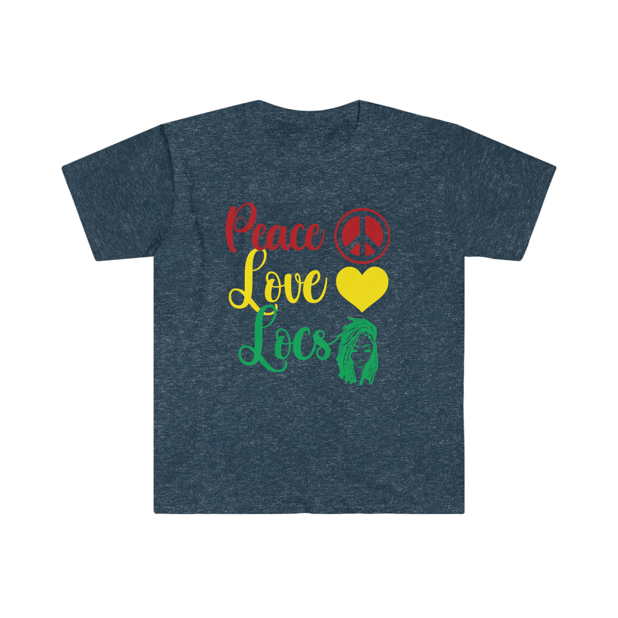 Peace Love Locs Black Owned Business Love My Hair Love Locs T-Shirt ...