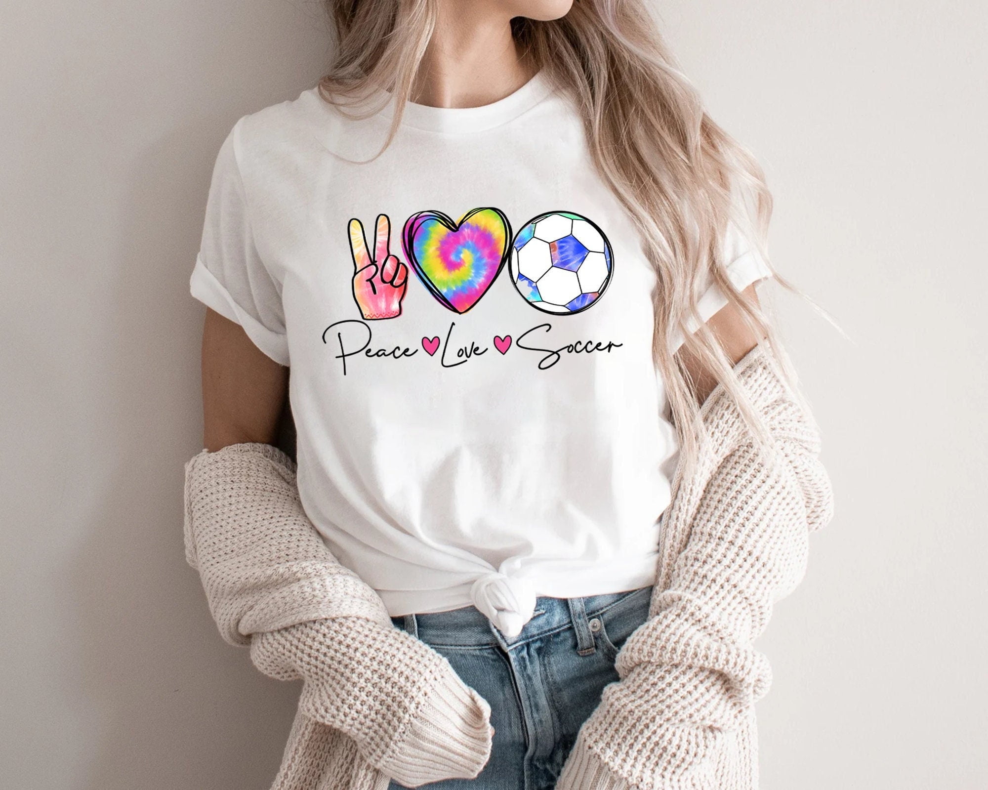 Peace Love Soccer Shirt, Soccer Shirts, Girls Soccer Shirt, Soccer ...