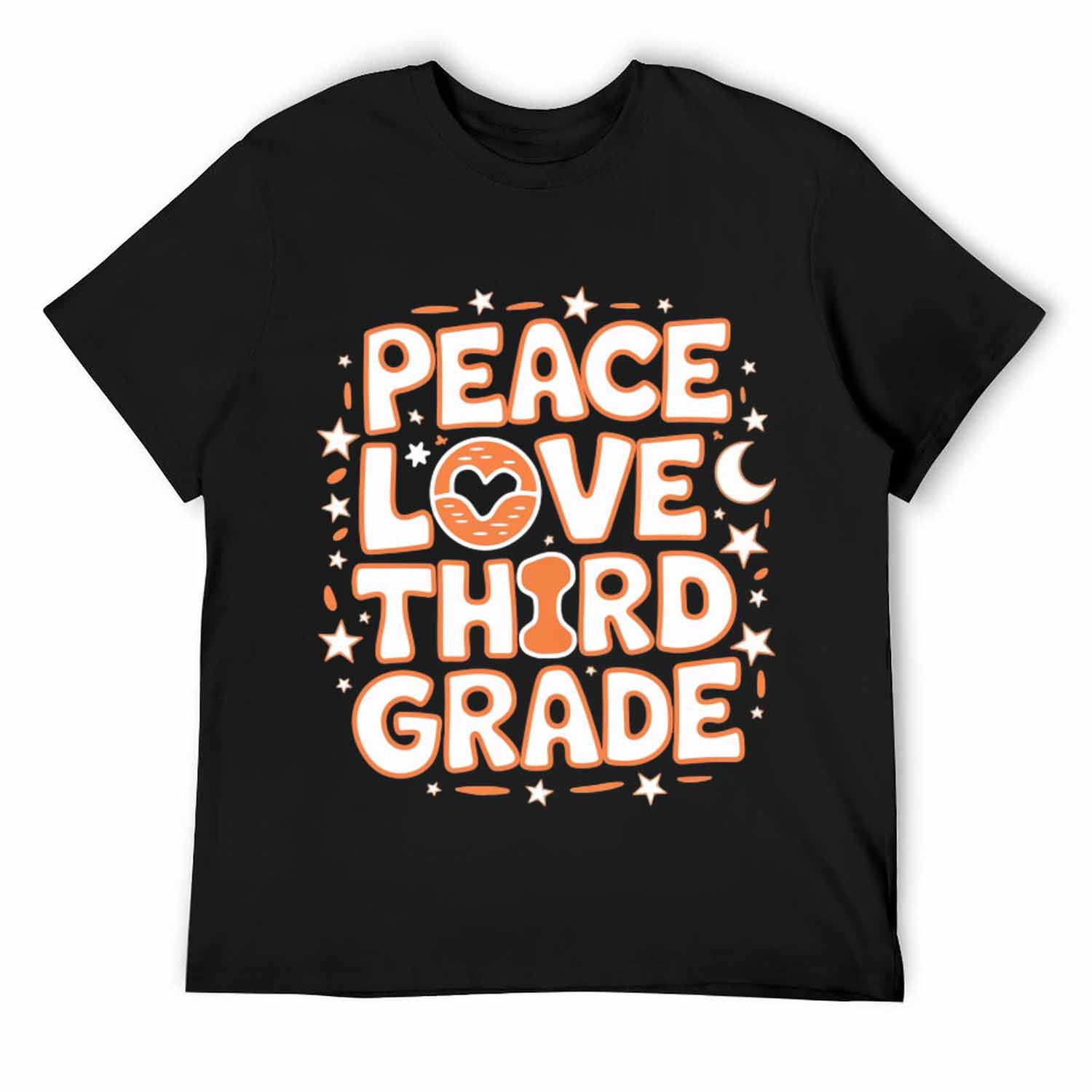 Peace Love Third Grade Asl American Sign Language Slp T-Shirt - Walmart.com