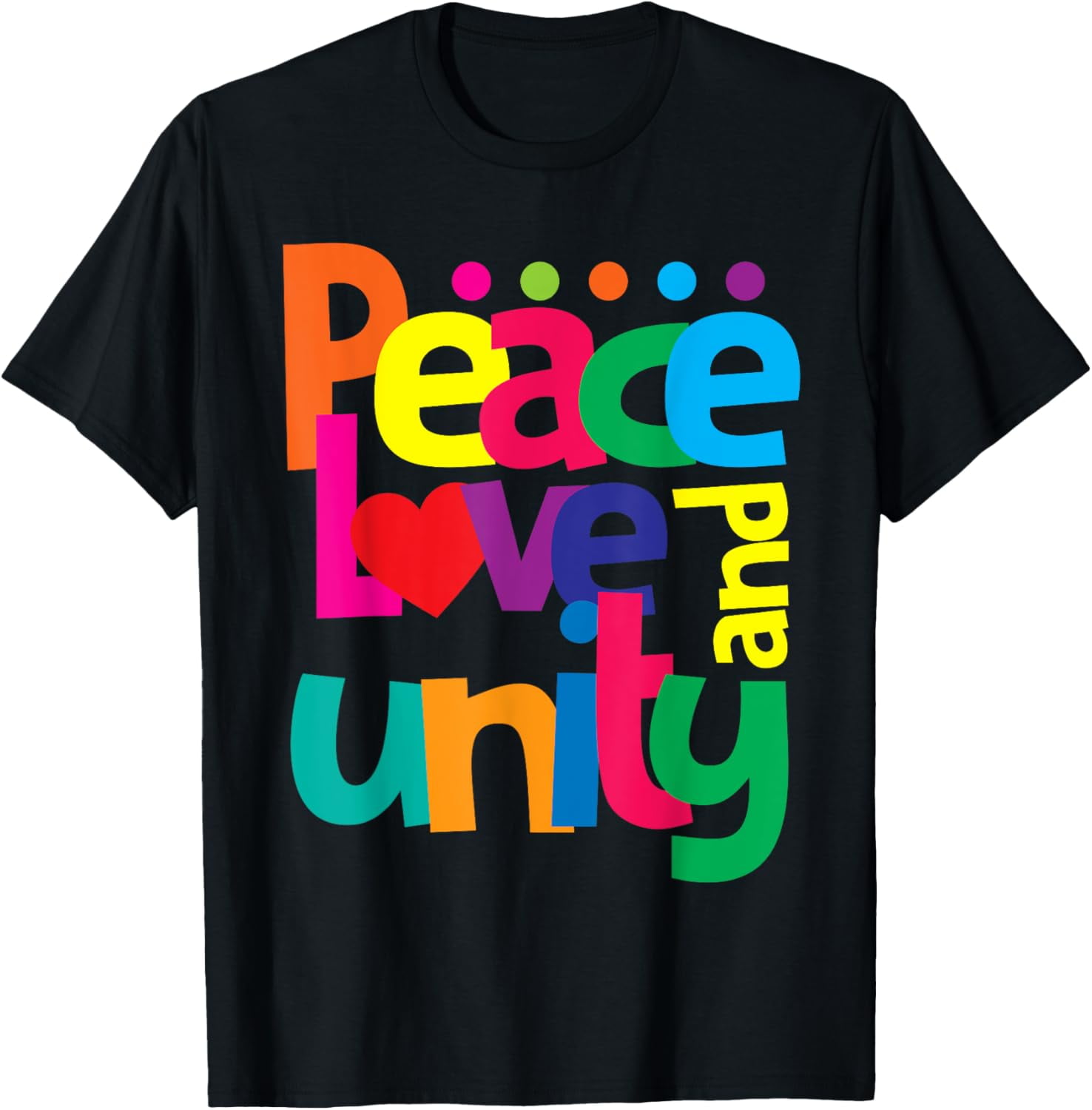 Peace Love Unity Teacher Team Anti Bullying Unity Day Kids T-Shirt ...