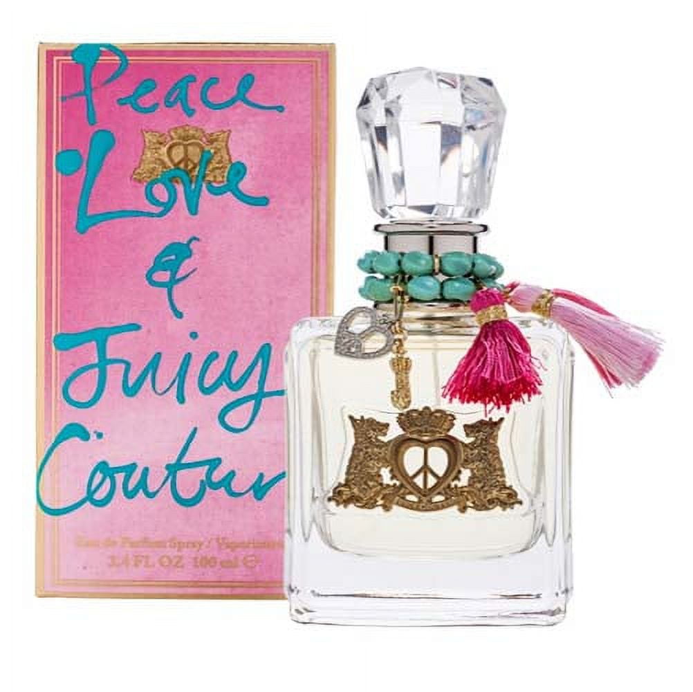 Peace Love by Juicy Couture for Women 3.4 oz Eau De Parfum Spray ...