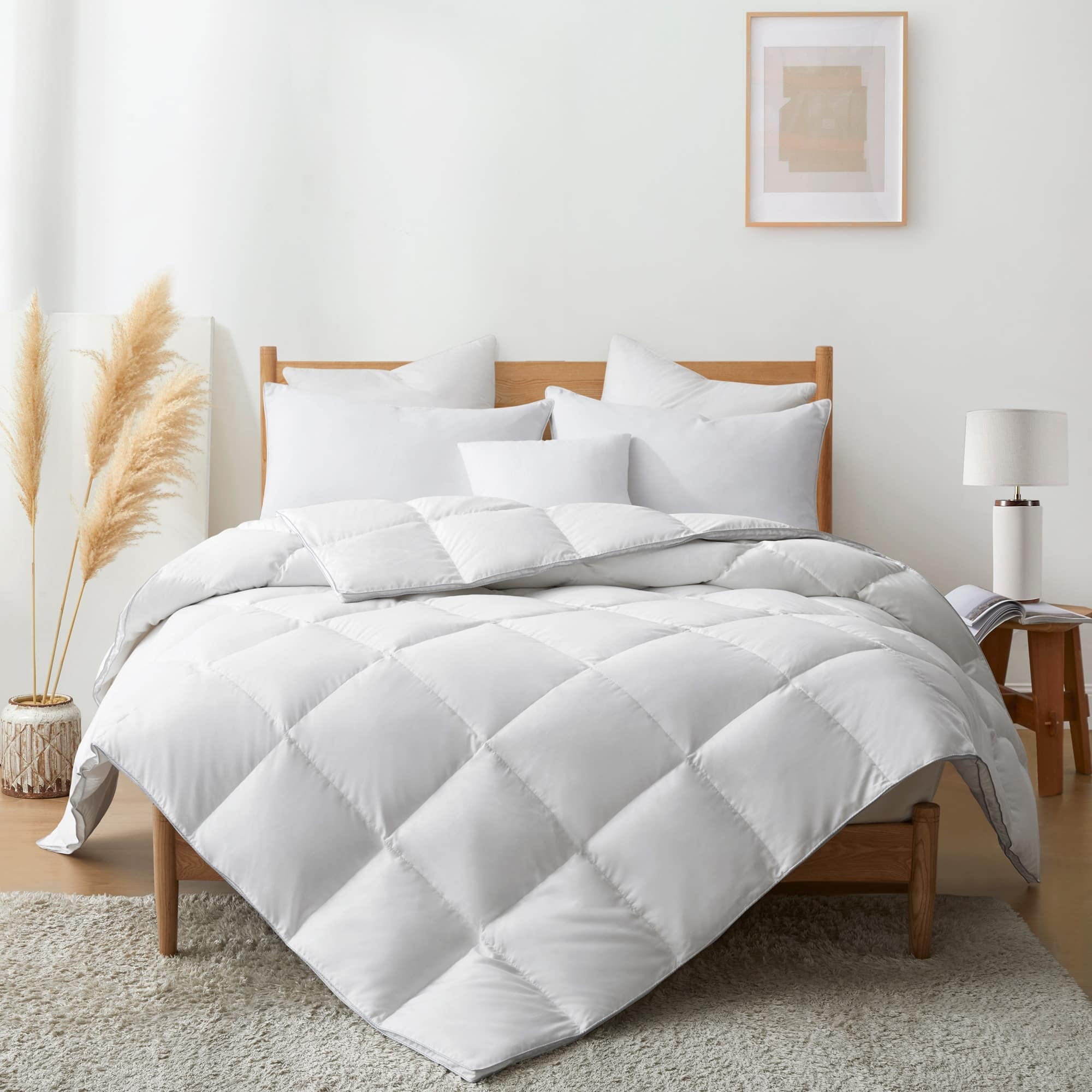 Peace Nest All Season to Heavyweight Premium White Goose Down Comforter ...